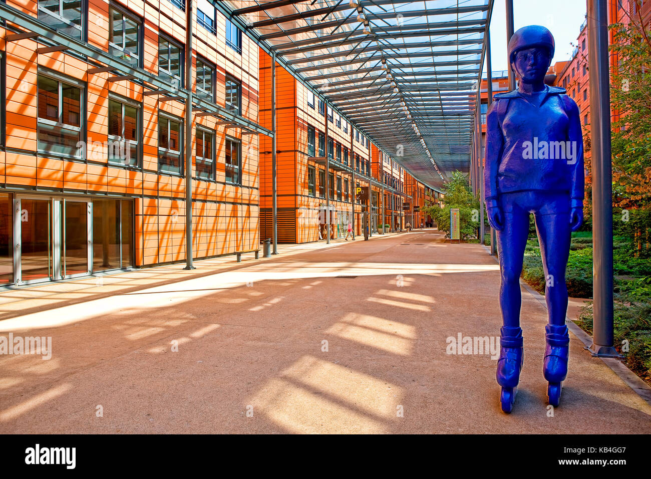 Modern architecture in the Cite Internationale at Lyon Stock Photo - Alamy
