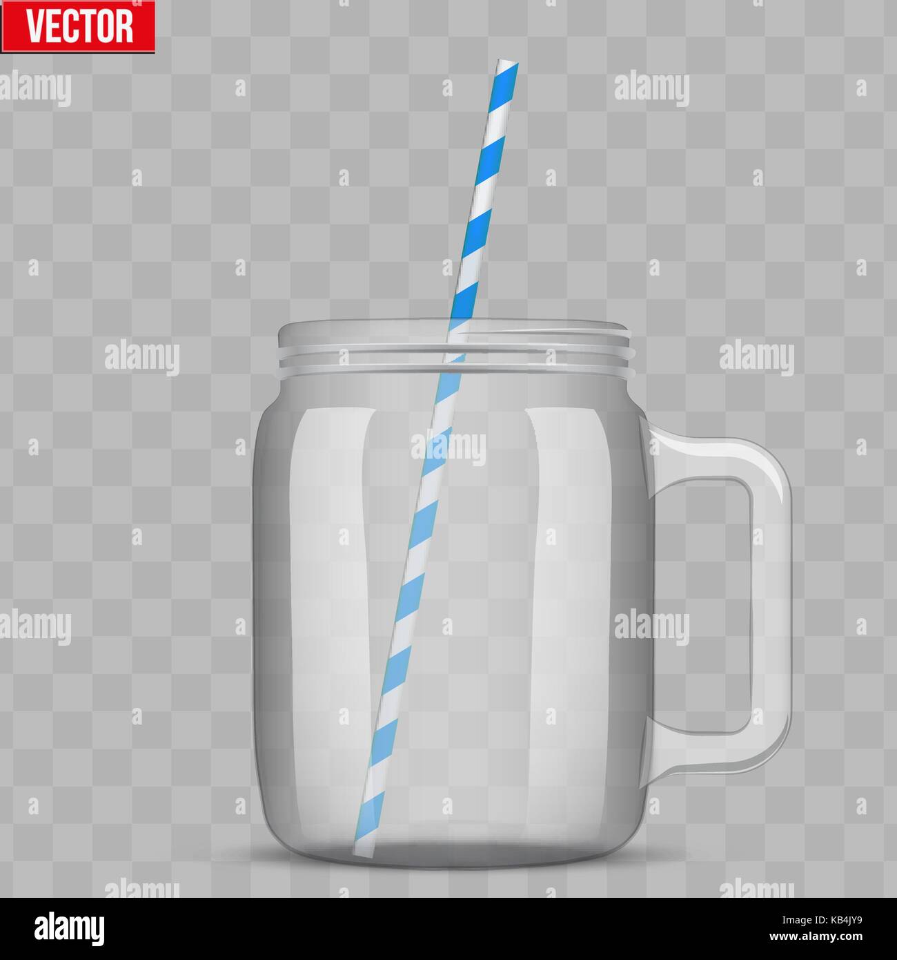 Mojito cocktail lemonade glass Stock Vector Images - Alamy