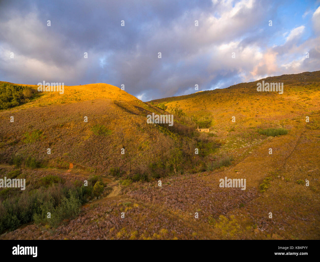 An aerial view of Nyanga National Park, Zimbabwe Stock Photo - Alamy