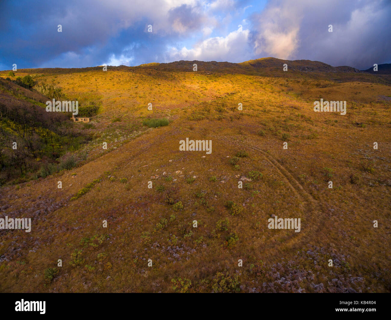 An aerial view of Nyanga National Park, Zimbabwe Stock Photo - Alamy
