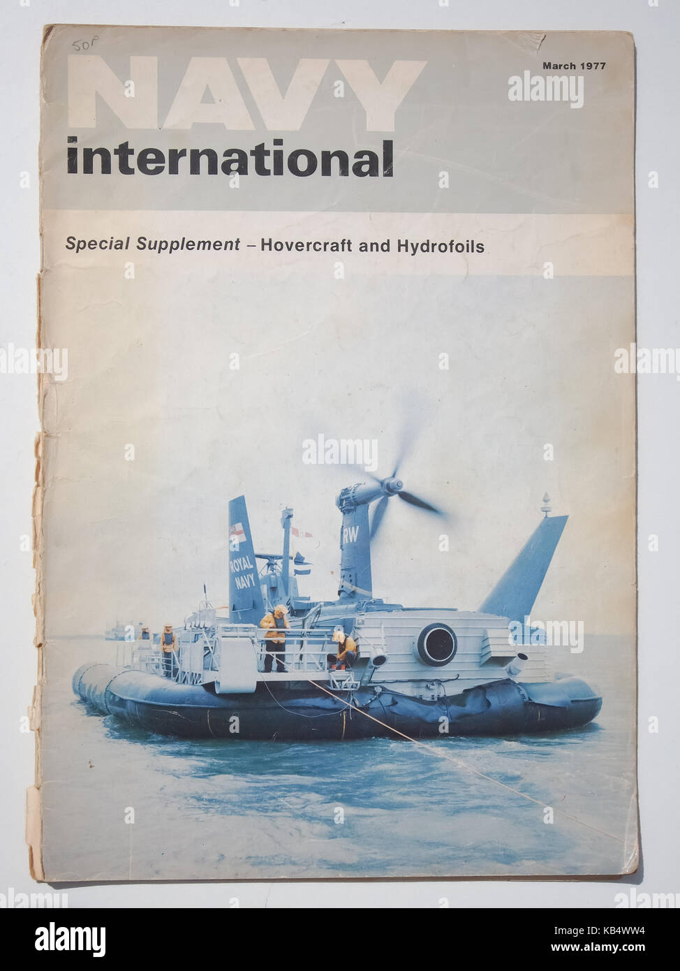 Navy International Magazine dting from the 1970's Stock Photo - Alamy