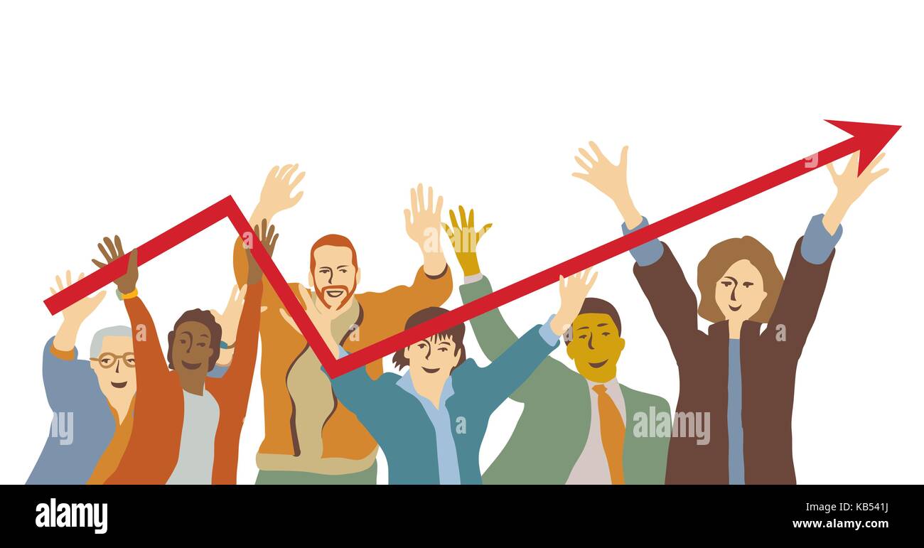 Teamwork job team group Stock Vector Images - Alamy