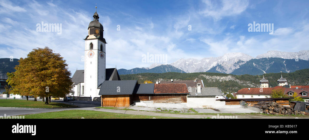 Austria, Tyrol, Inntal valley, Stams Stock Photo - Alamy