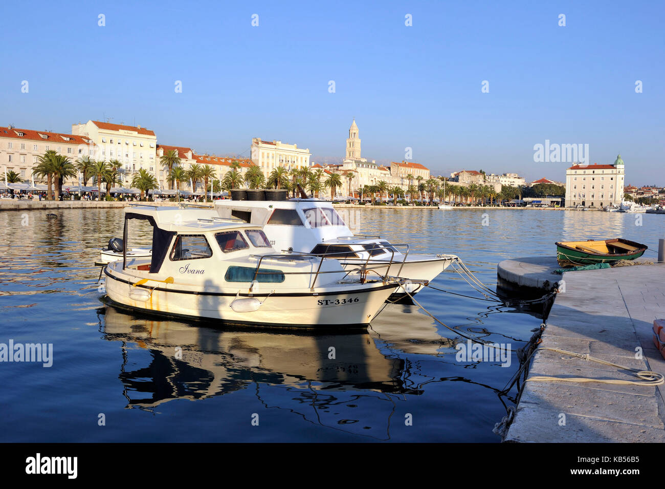 Croatia, Dalmatian coast, Split, old Roman city listed as World ...
