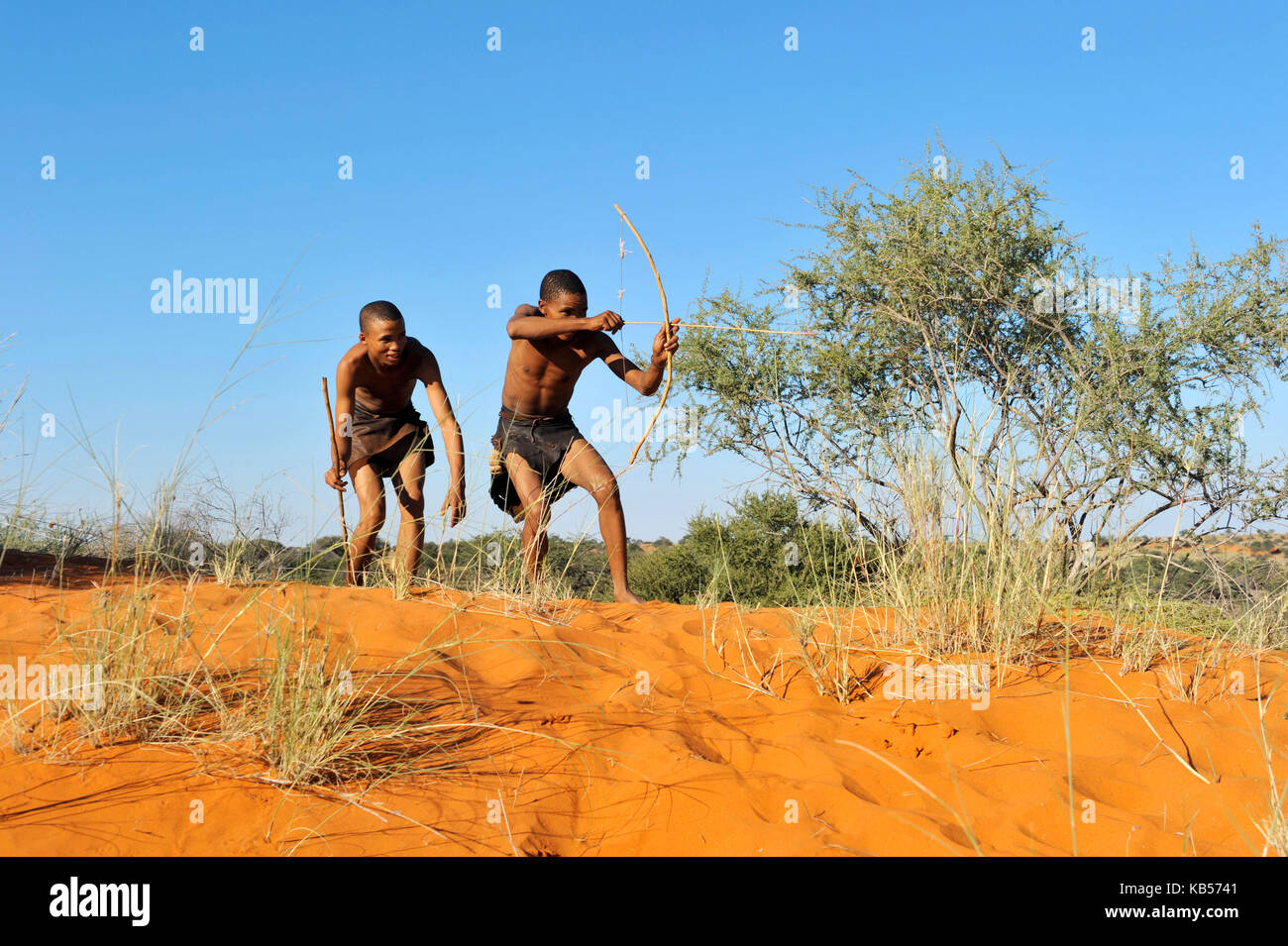 Bushmen kalahari namibia hi-res stock photography and images - Alamy