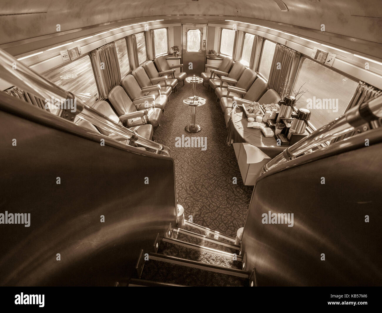 Via rail passenger car hi-res stock photography and images - Alamy