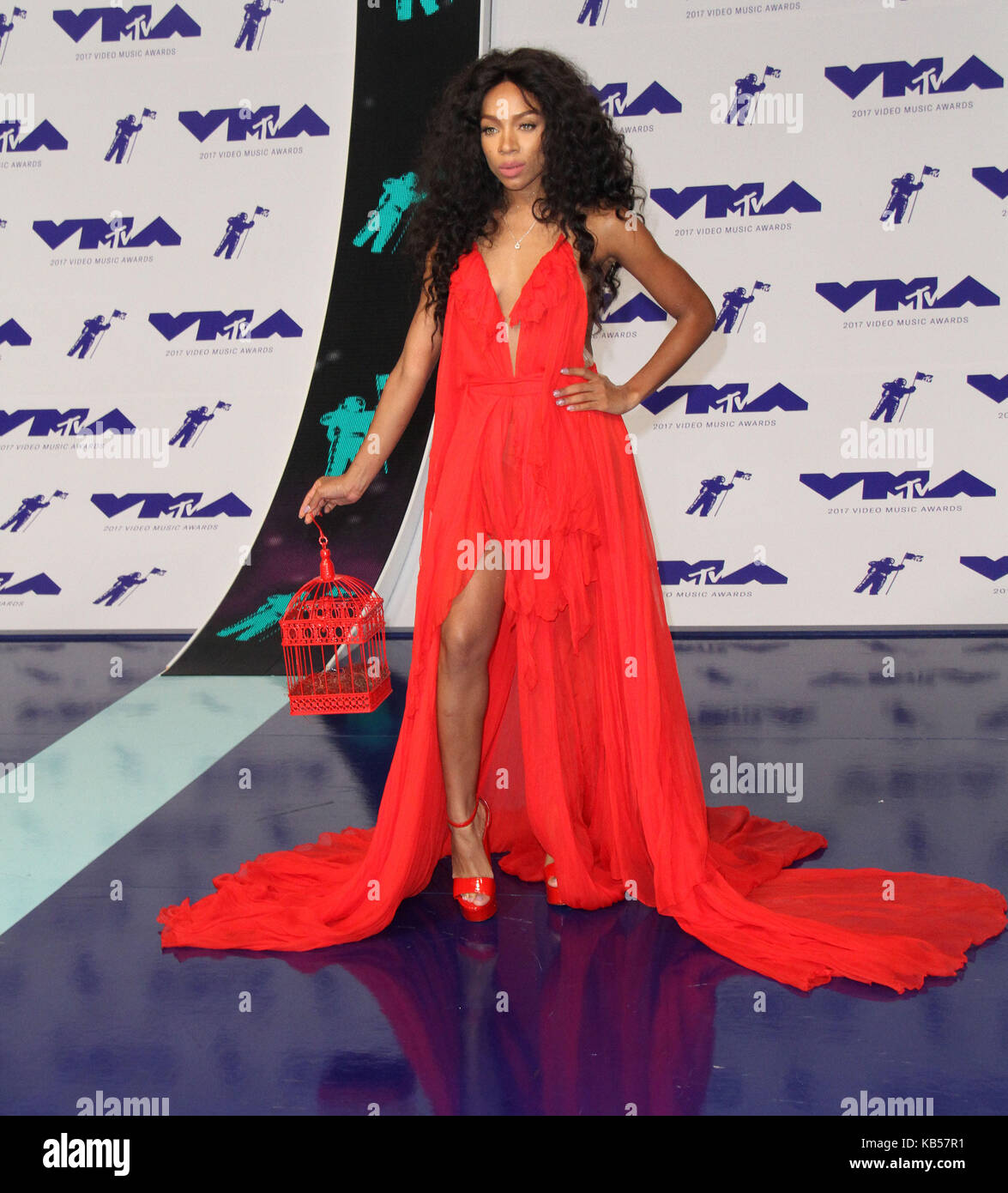 MTV Video Music Awards (VMA) 2017 Arrivals held at the Forum in Inglewood, California. Featuring ...