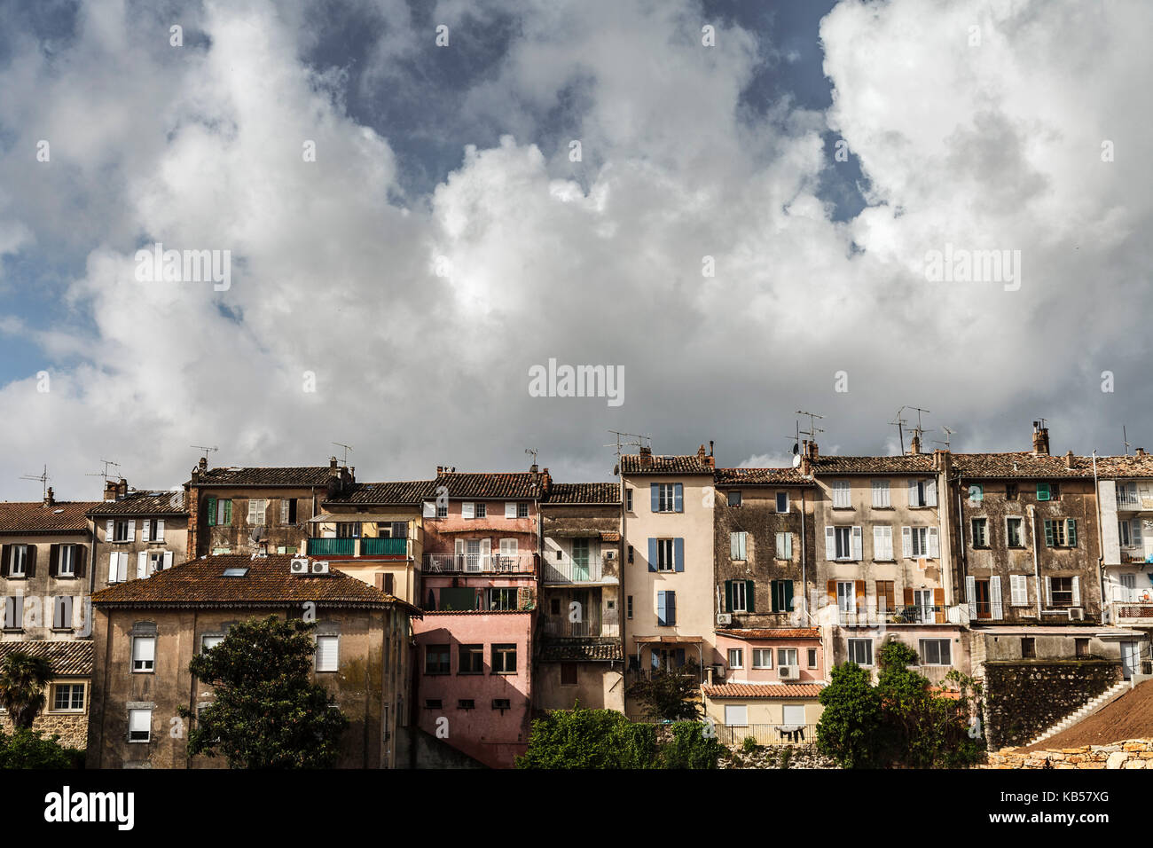 Medieval village of Les Arcs sur Argens, medieval district of Parage ...
