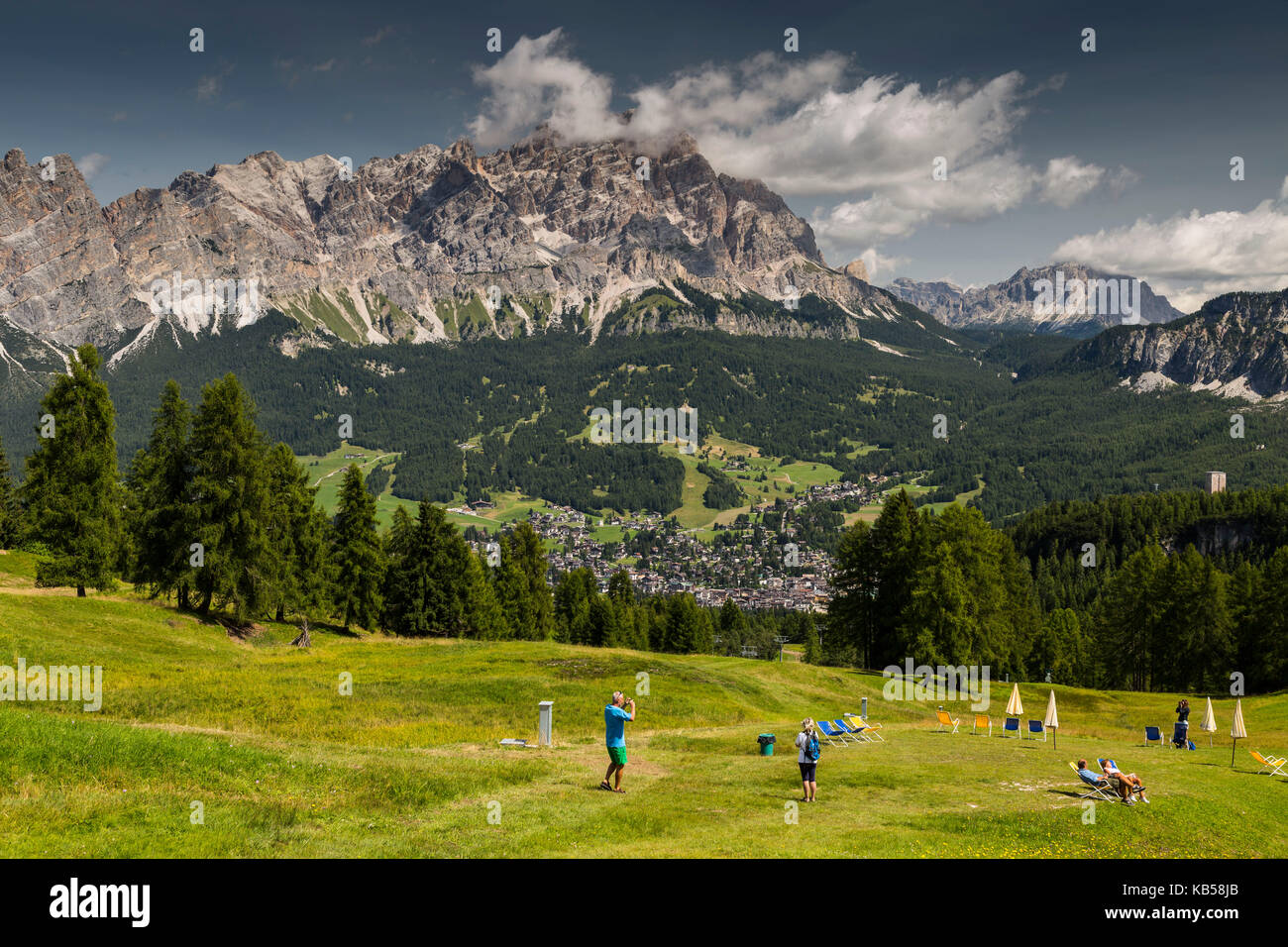 Europe, Italy, Alps, Dolomites, Mountains, Veneto, Belluno, Cortina d ...