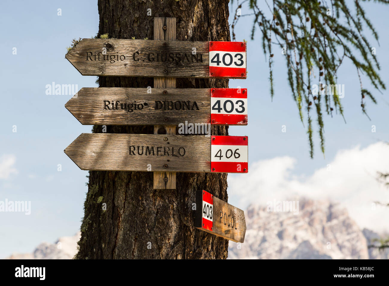 Europe, Italy, Alps, Dolomites, Mountains, Veneto, Belluno, Cortina d ...