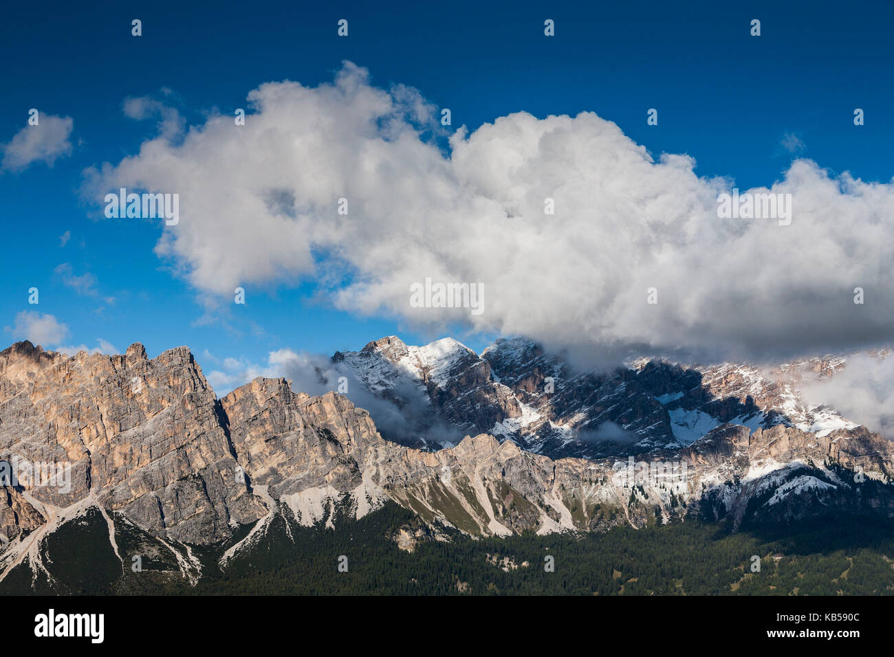 Europe, Italy, Alps, Dolomites, Mountains, Veneto, Belluno, Cortina d ...