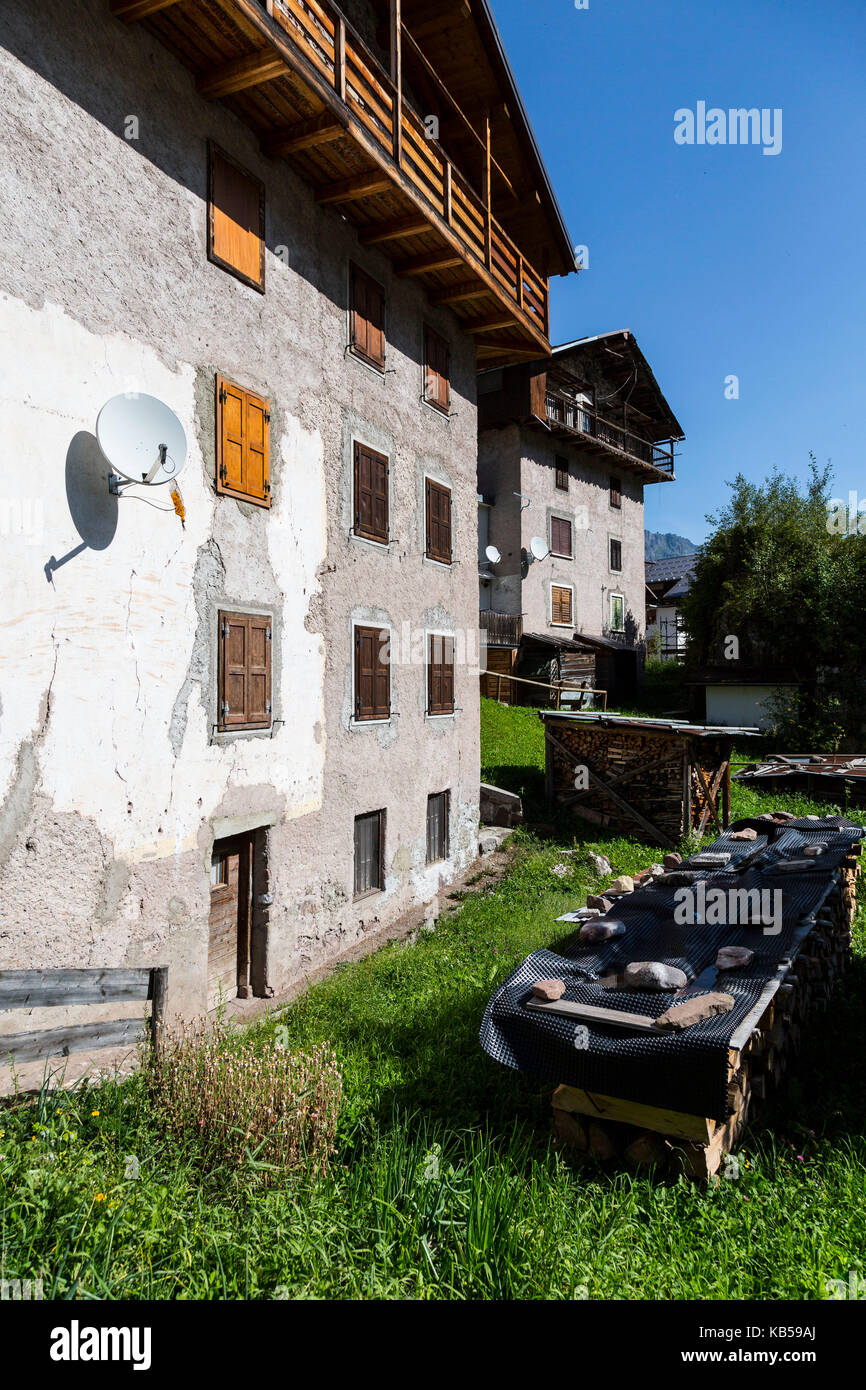 Europe, Italy, Alps, Dolomites, Mountains, Veneto, Belluno, Falcade ...
