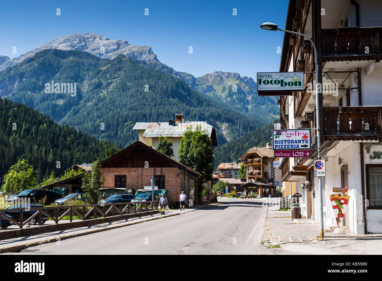 Europe, Italy, Alps, Dolomites, Mountains, Veneto, Belluno, Falcade ...