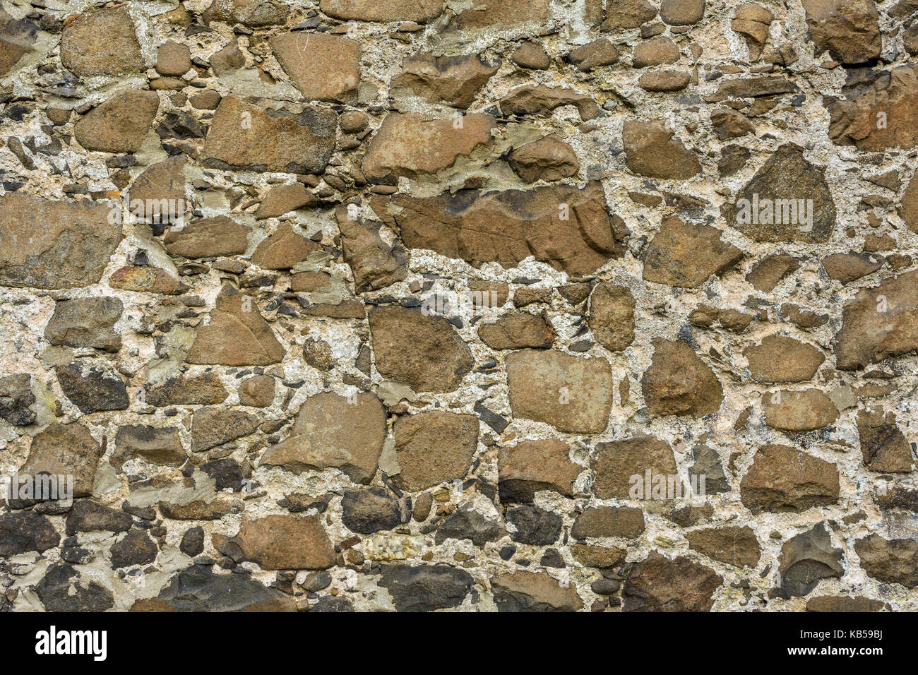Stone wall, Stirling, Scotland, United Kingdom Stock Photo - Alamy