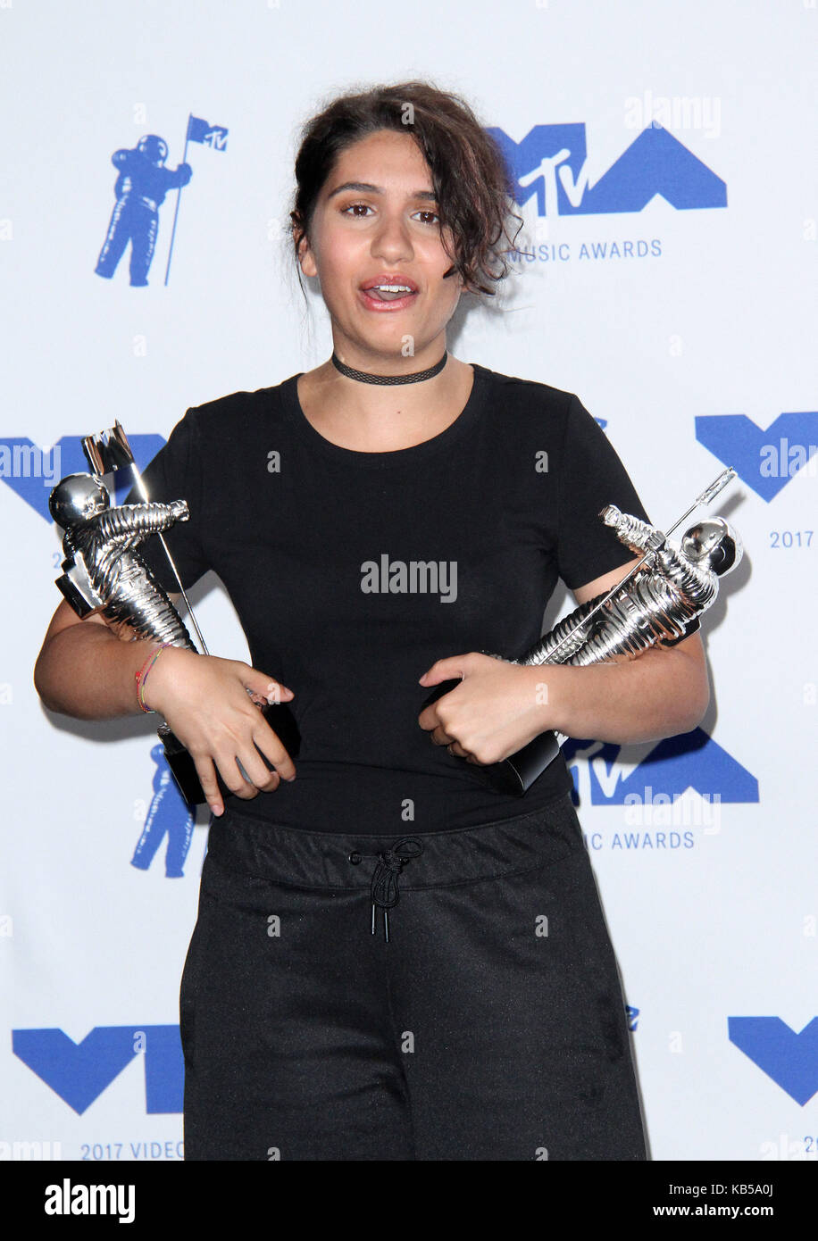 MTV Video Music Awards (VMA) 2017 Press Room held at the Forum in ...