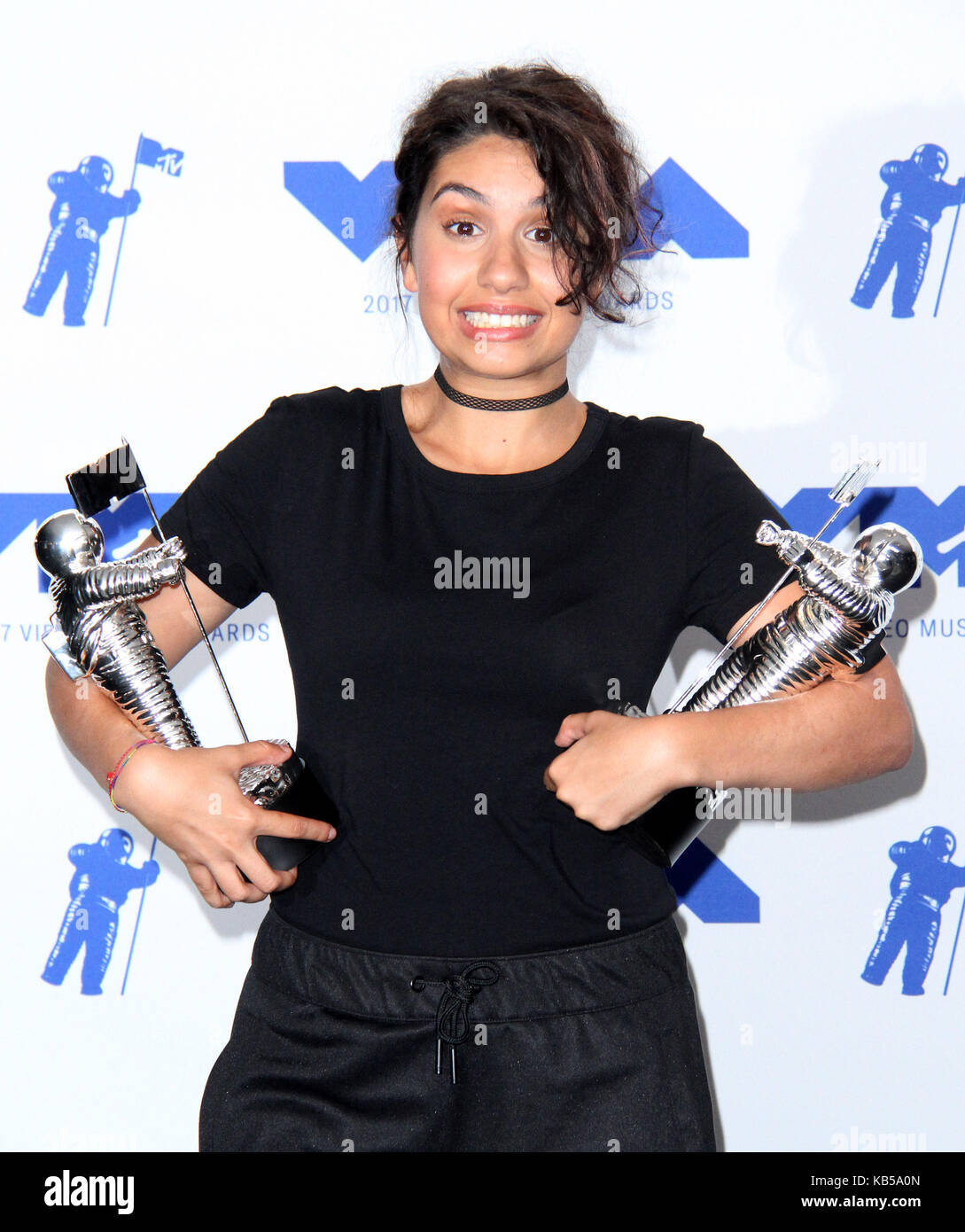 MTV Video Music Awards (VMA) 2017 Press Room held at the Forum in ...