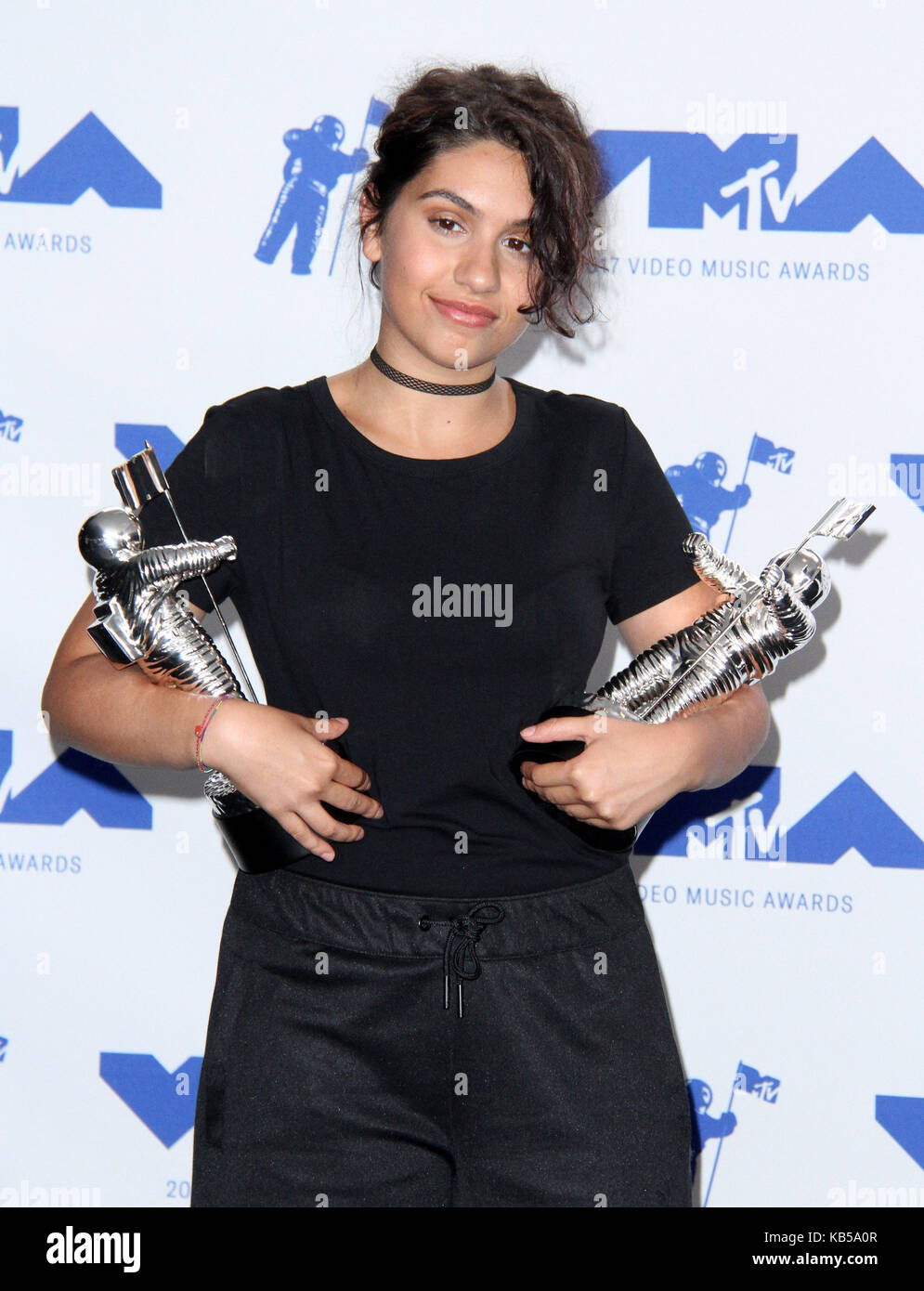 MTV Video Music Awards (VMA) 2017 Press Room held at the Forum in ...