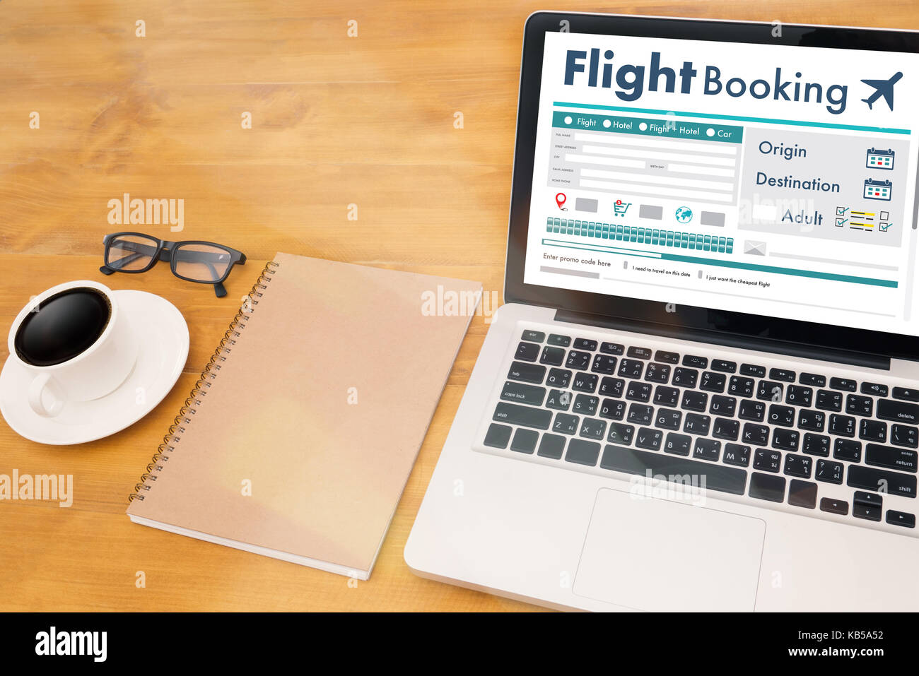 GO Flight Booking Air Online Ticket Book Concept Stock Photo - Alamy