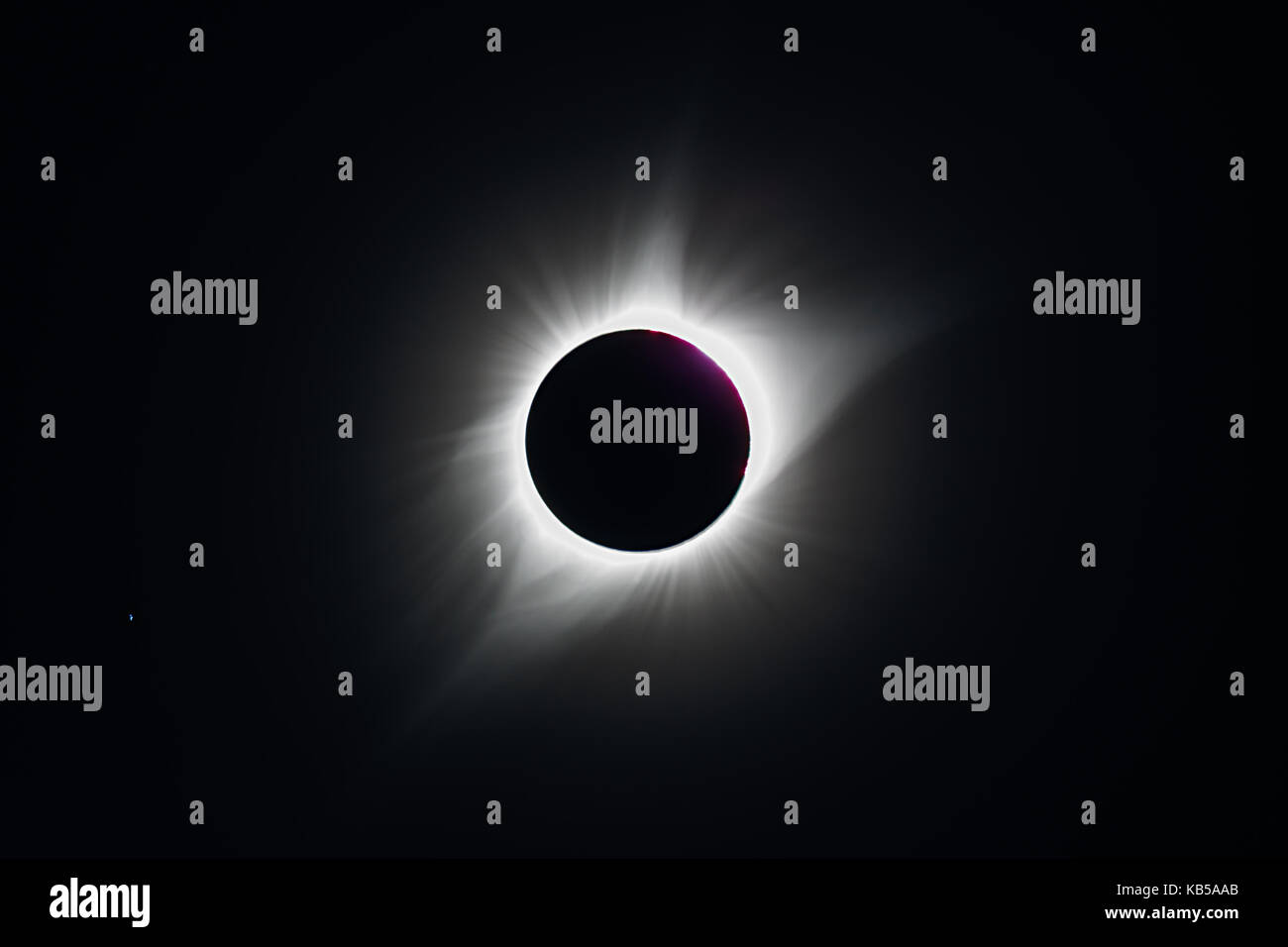 North american total solar eclipse hi-res stock photography and images ...
