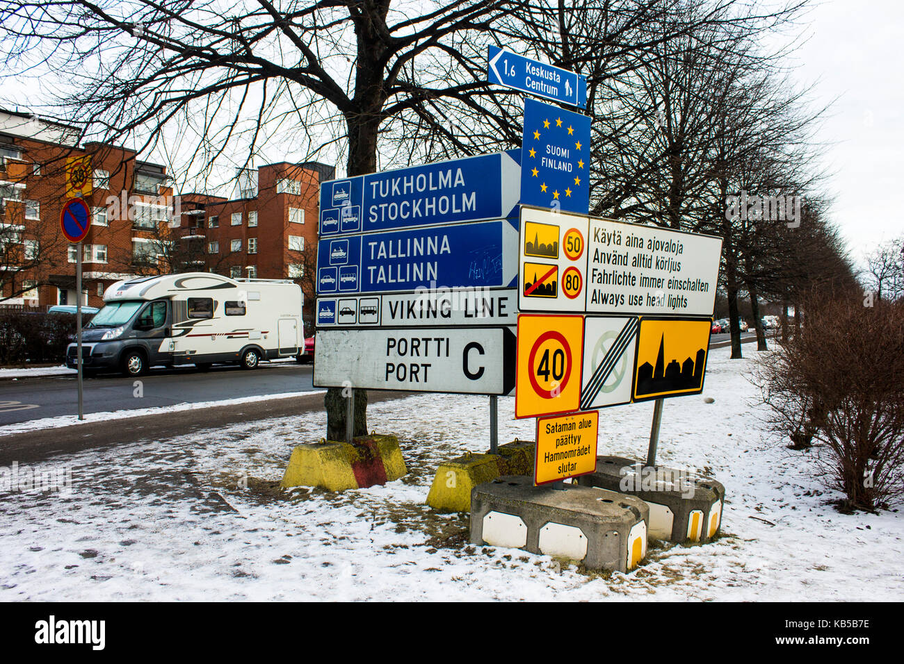 Signs in tallinn hi-res stock photography and images - Alamy