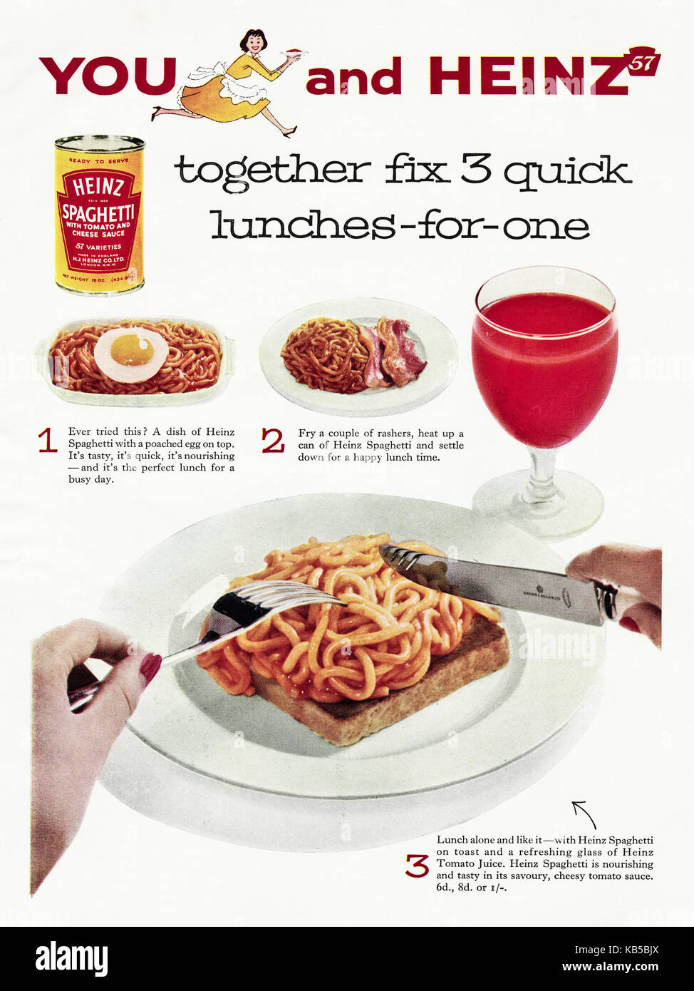 1950s old vintage original british magazine advertisement advertising ...