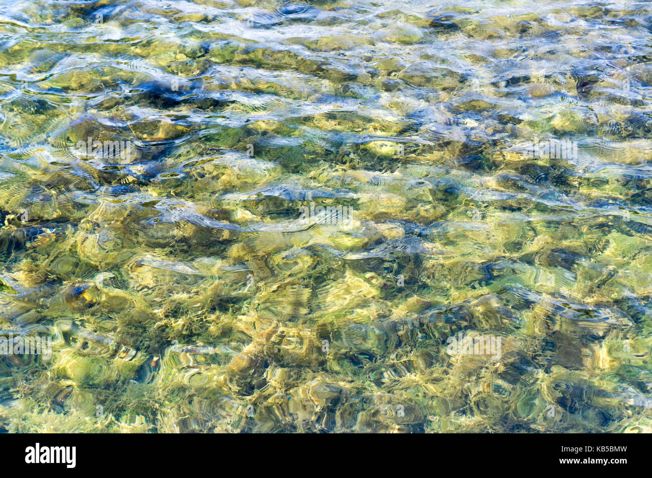 texture of water in tiled pool, fountain. background, nature Stock ...