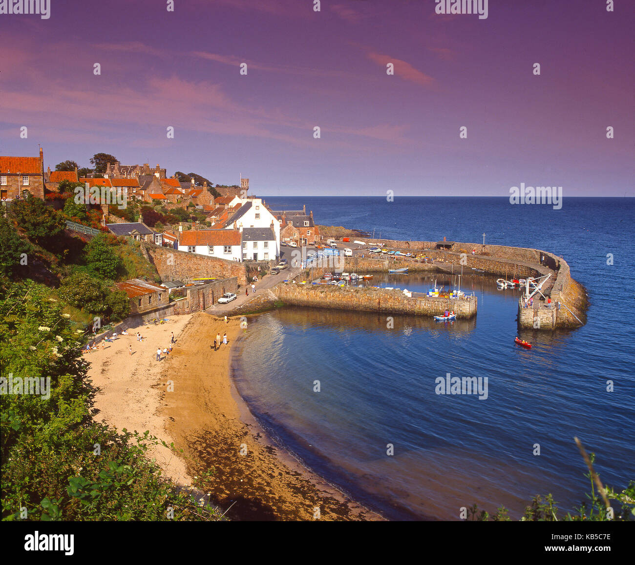 Crail Harbour, Fife Stock Photo - Alamy
