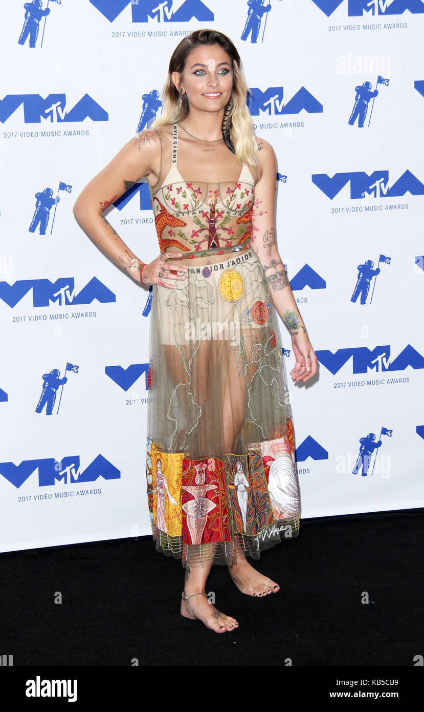 MTV Video Music Awards (VMA) 2017 Press Room held at the Forum in ...