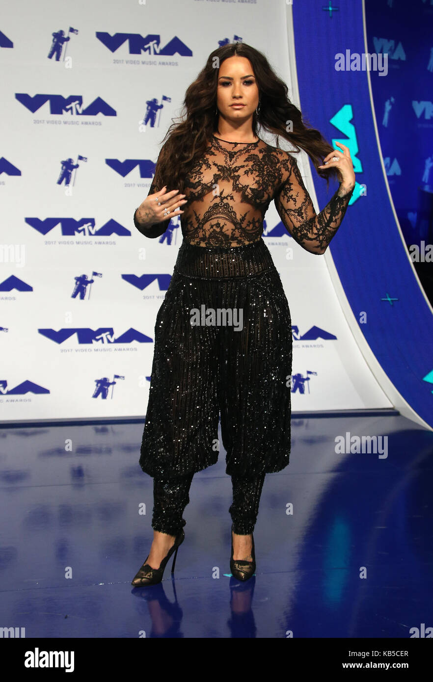 MTV Video Music Awards (VMA) 2017, held at the Forum in Inglewood ...