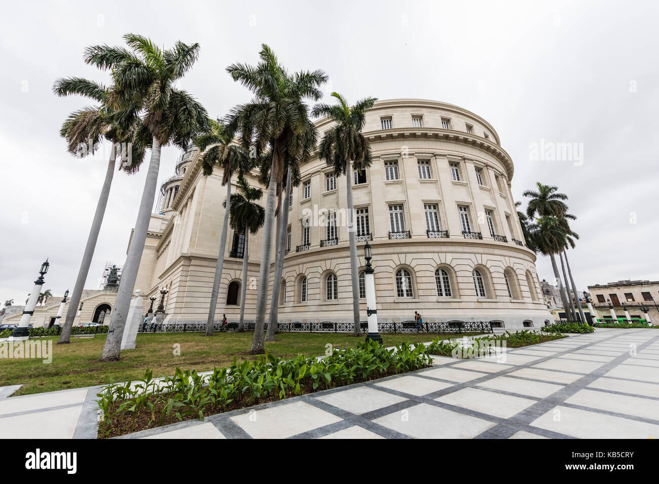 The Cuban Capitol building, El Capitolio, downtown Havana, Cuba, West ...