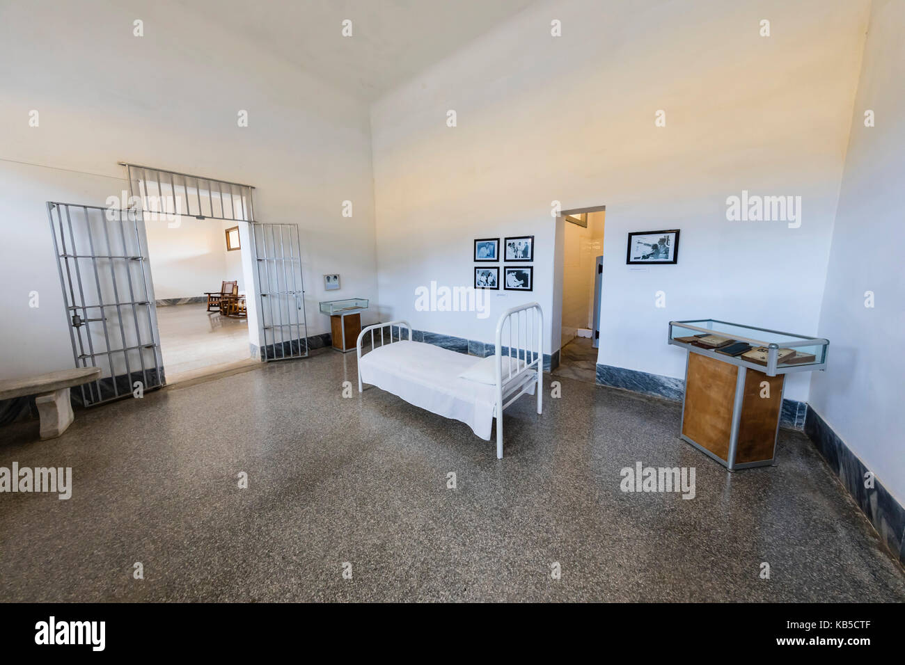The room in Presidio Modelo where Fidel Castro and his brother Raul ...