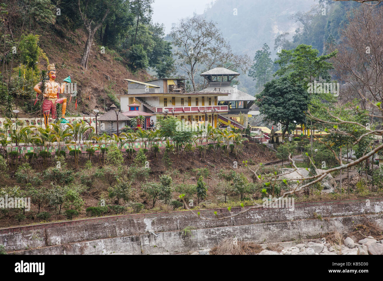Kirateshwar Mahadev Temple (Shiv Mandir) at Legship, West Sikkim, India ...