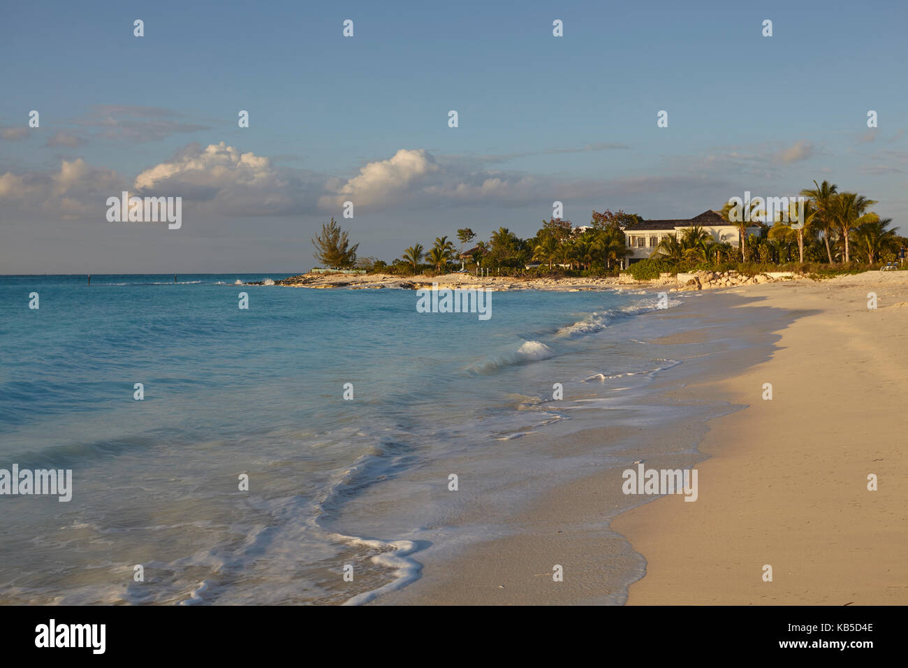Leeward Beach, Leeward, at the northern tip of Providenciales, Turks ...