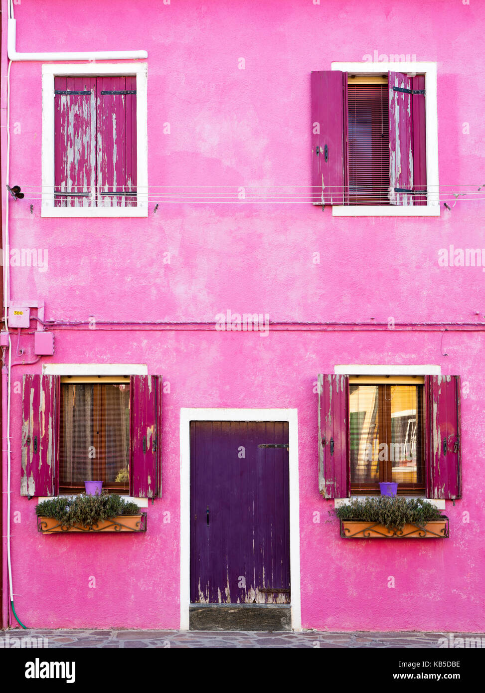 Traditional architecture painted building vertical travel europe hi-res ...