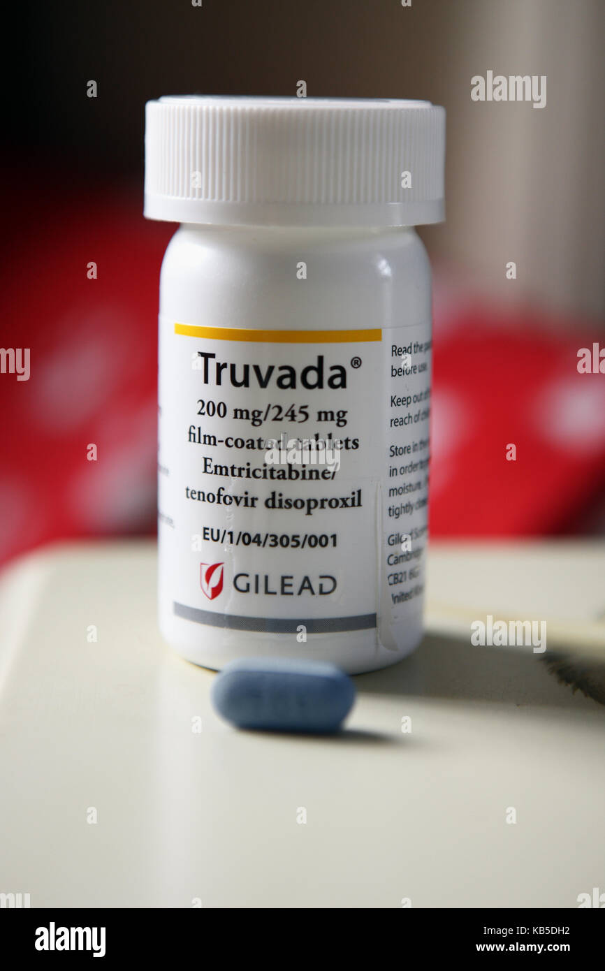 Truvada for the treatment of HIV/AIDS Stock Photo - Alamy