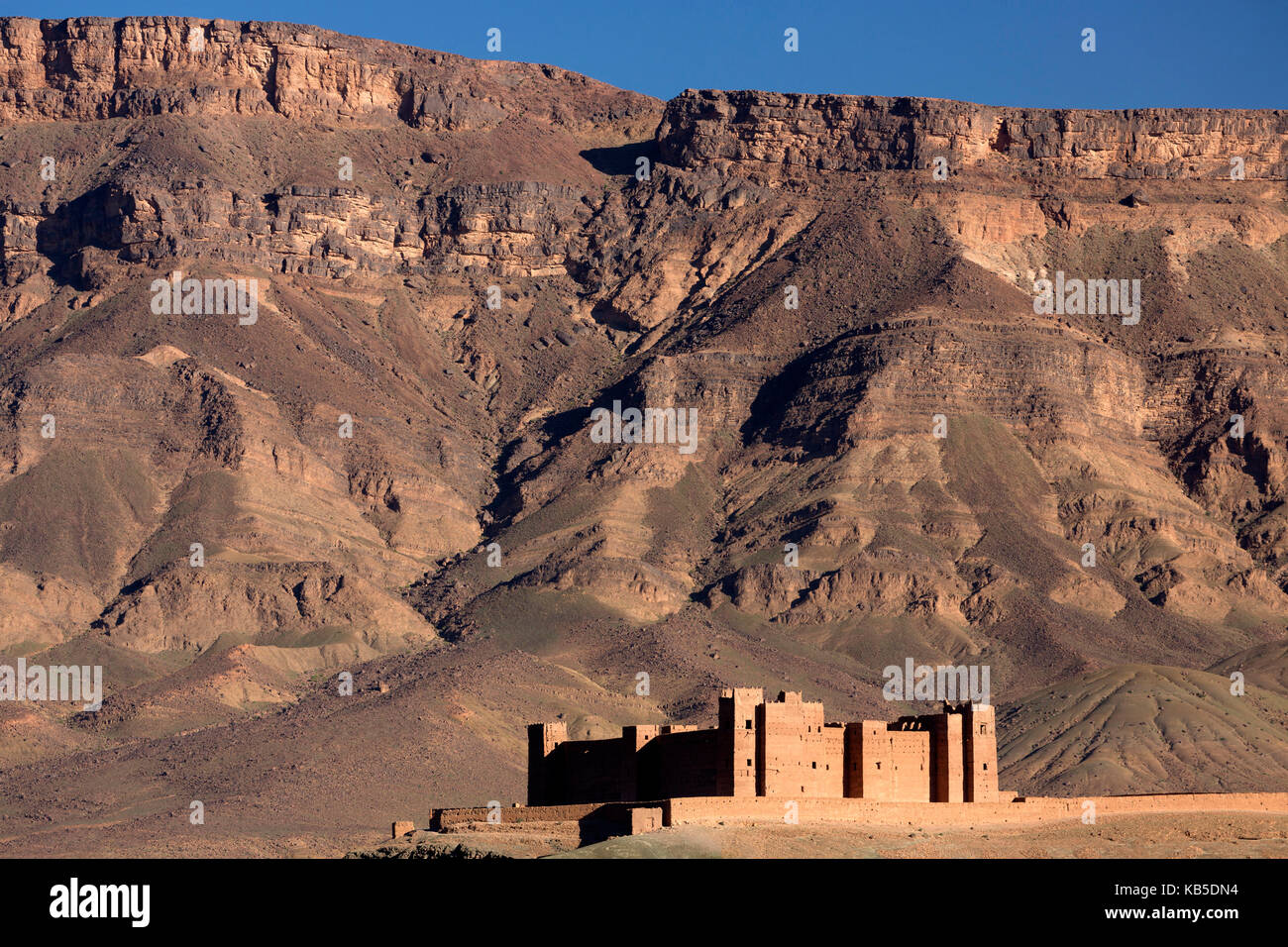 Tamnougalt Kasbah the Draa valley, near Agdz, Morocco, Africa, North ...