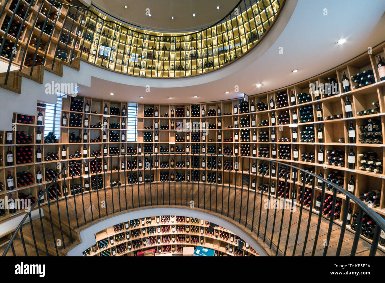 Famous wine shop L Intendant, Allees Tourny, Bordeaux, France Stock ...