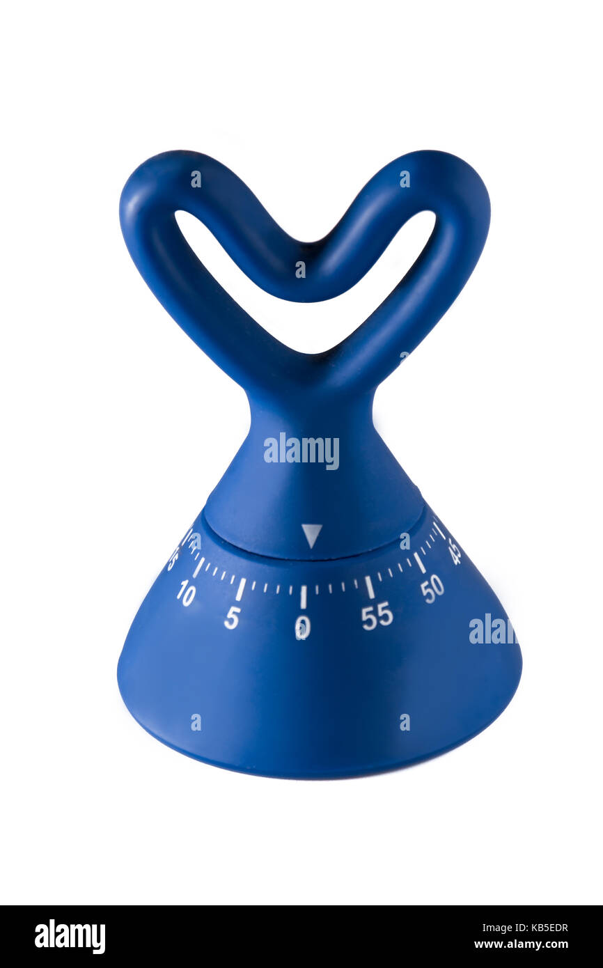Modern kitchen timer isolated on white background Stock Photo - Alamy