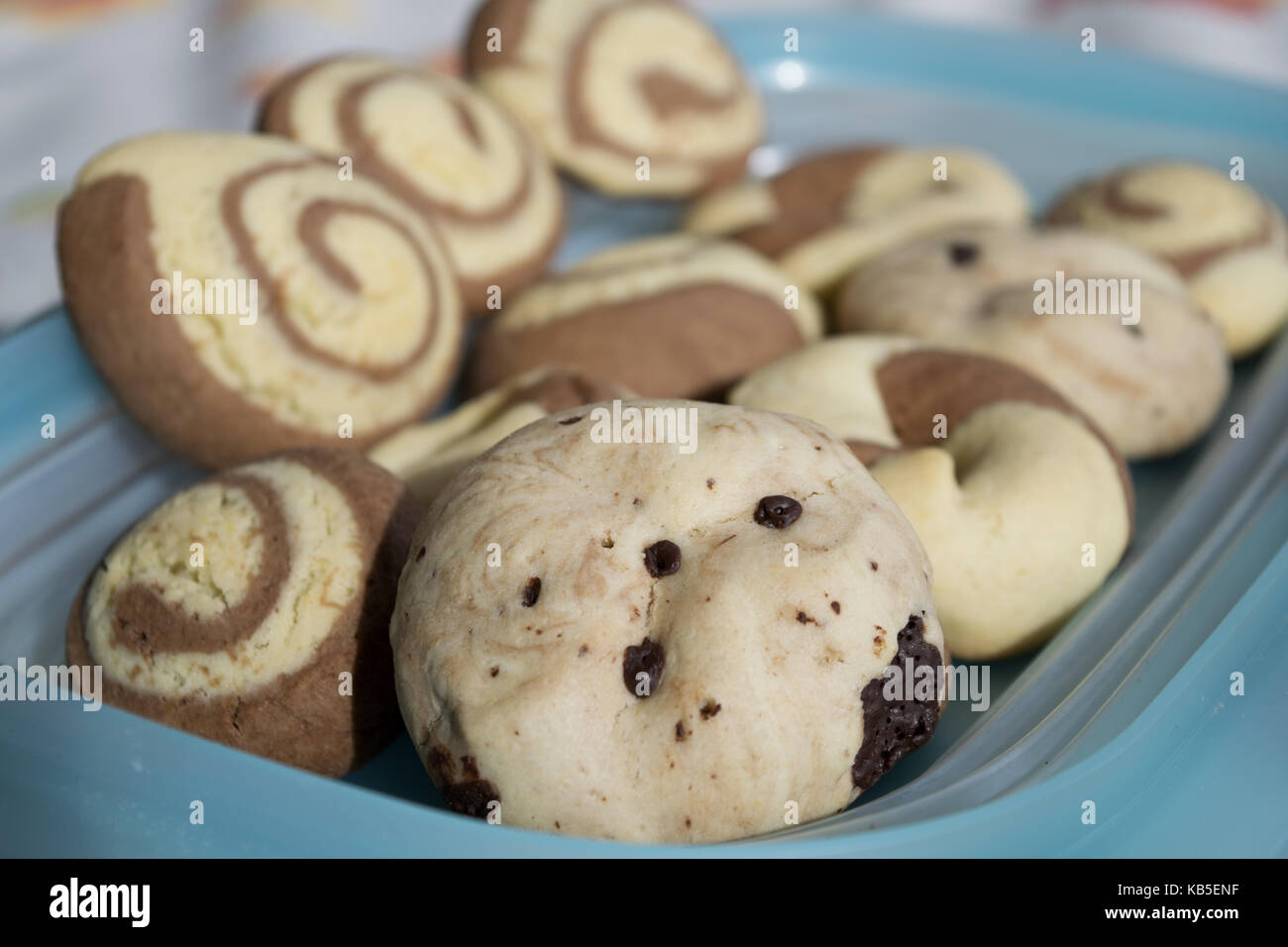 french macarons made at home with genuine ingredients Stock Photo - Alamy