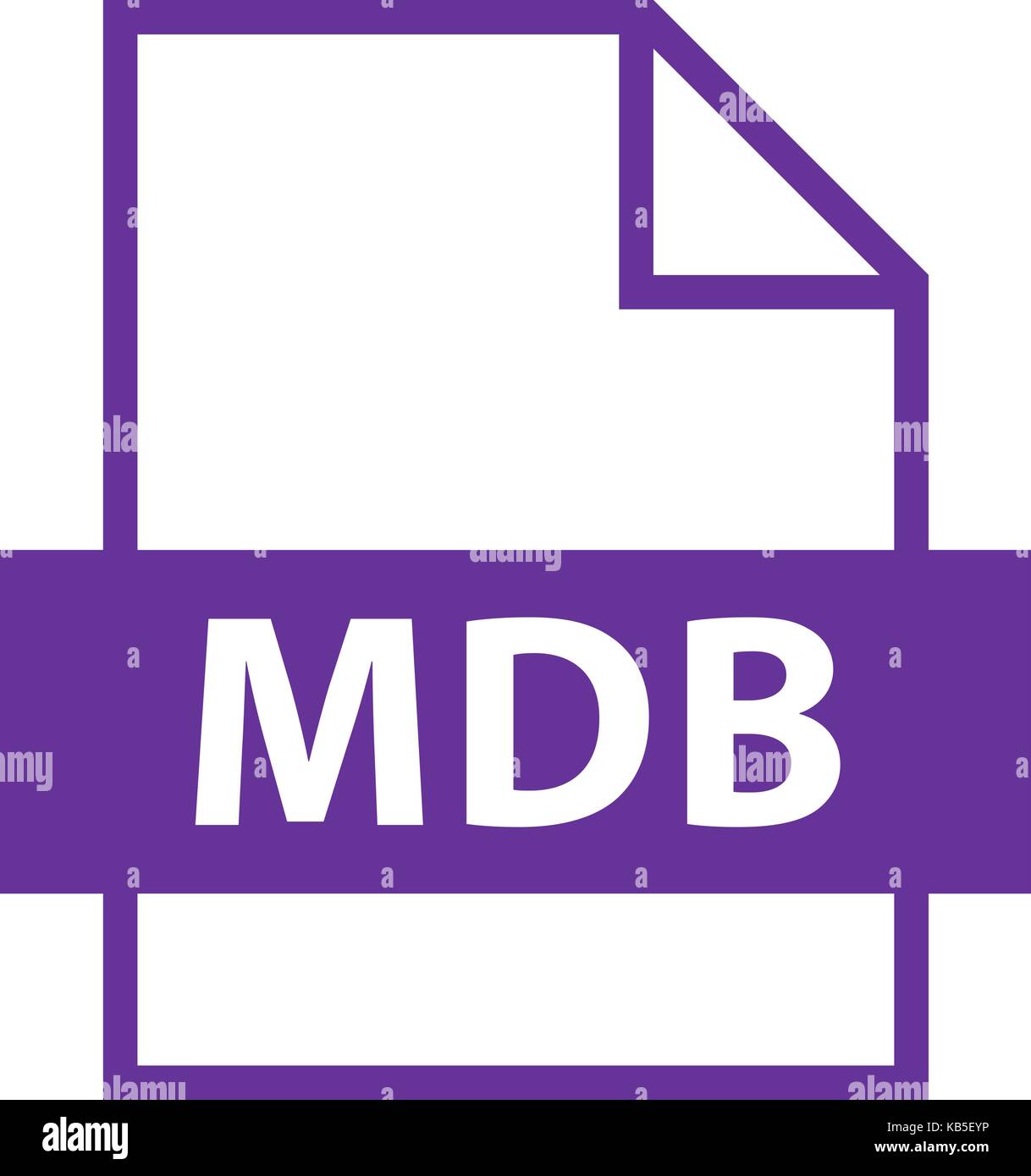 Mdb format Stock Vector Images - Alamy