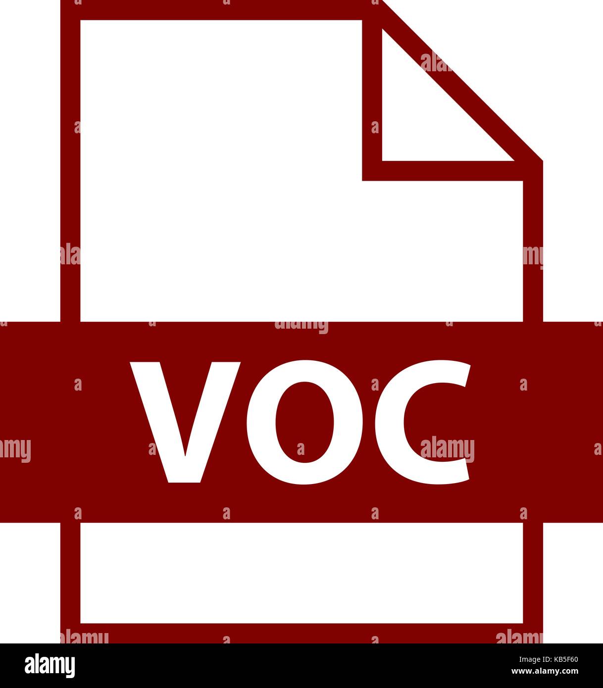 Voc sign Stock Vector Images - Alamy