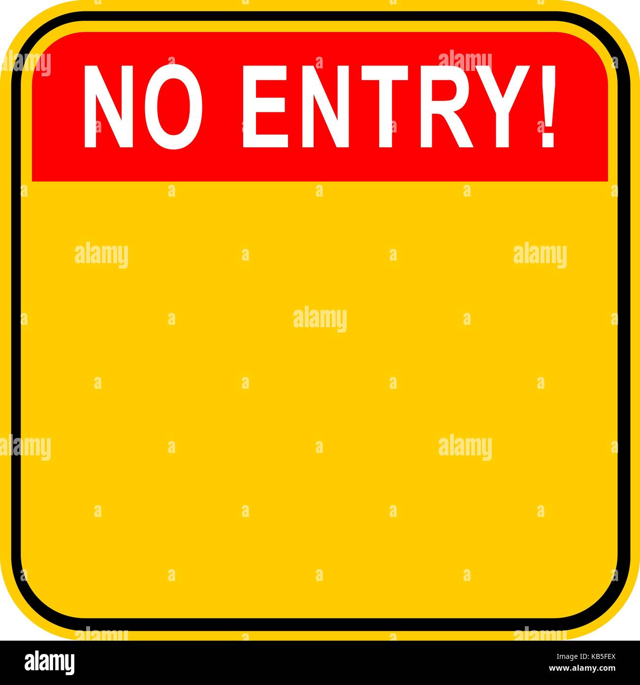 No Entry Board High Resolution Stock Photography and Images - Alamy