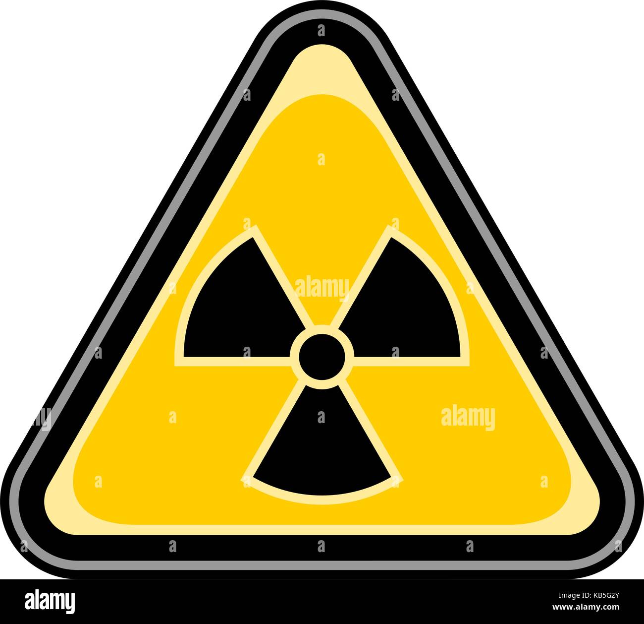 Radiation warning sticker hi-res stock photography and images - Alamy