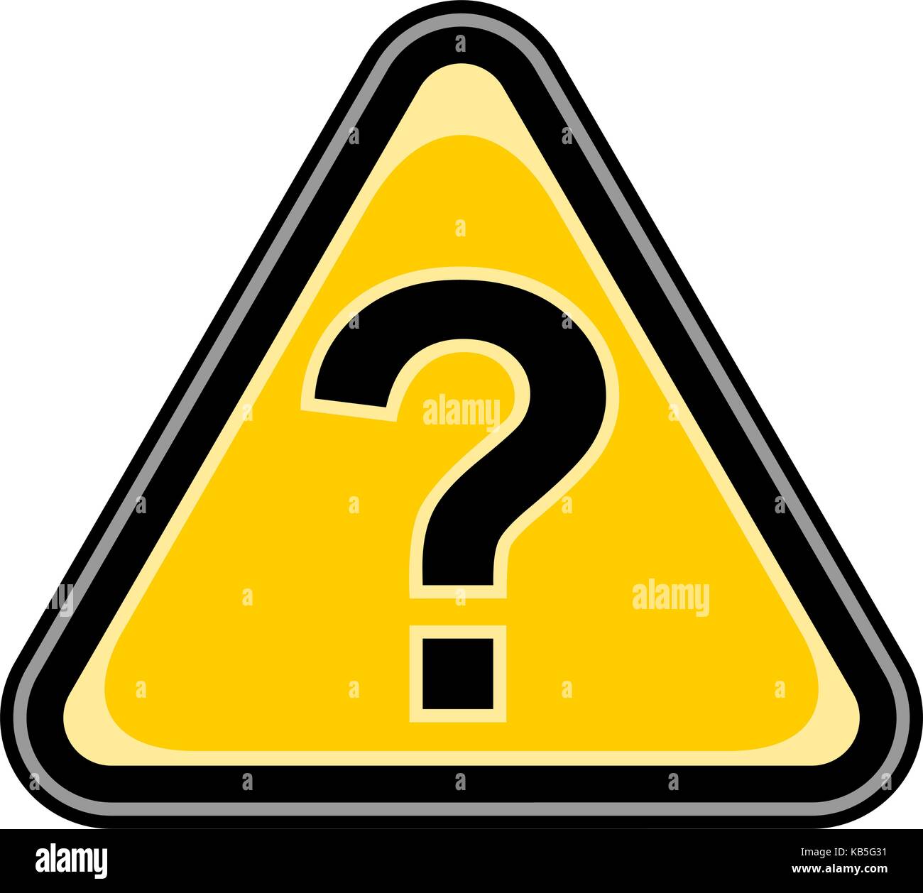 Question vector sticker Stock Vector Images - Alamy