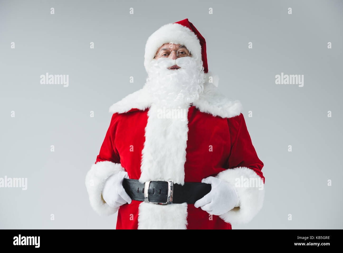 confident santa claus Stock Photo - Alamy