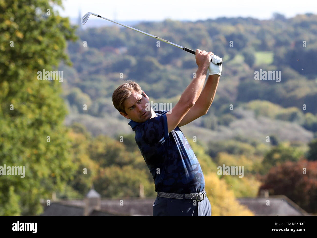 England's Robert Rock during day one of the British Masters at Close ...
