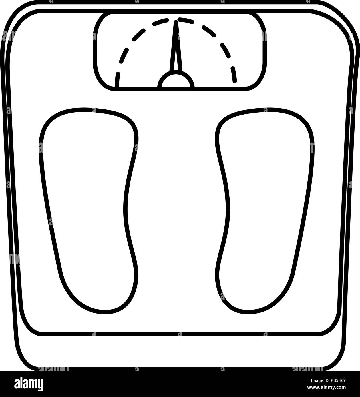 scale weight measure icon vector illustration design Stock Vector Image ...