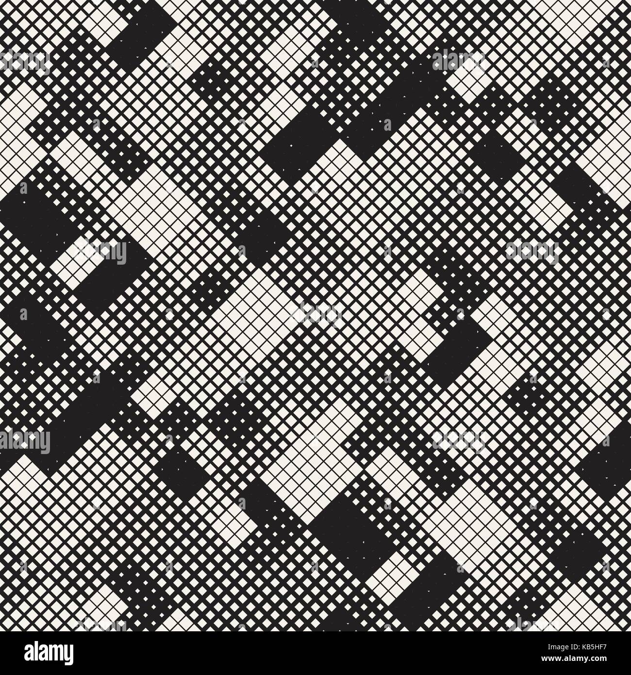 Modern Stylish Halftone Texture. Endless Abstract Background With ...
