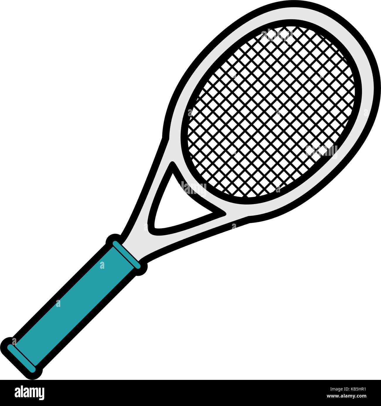 tennis sport racket icon vector illustration design Stock Vector Image ...