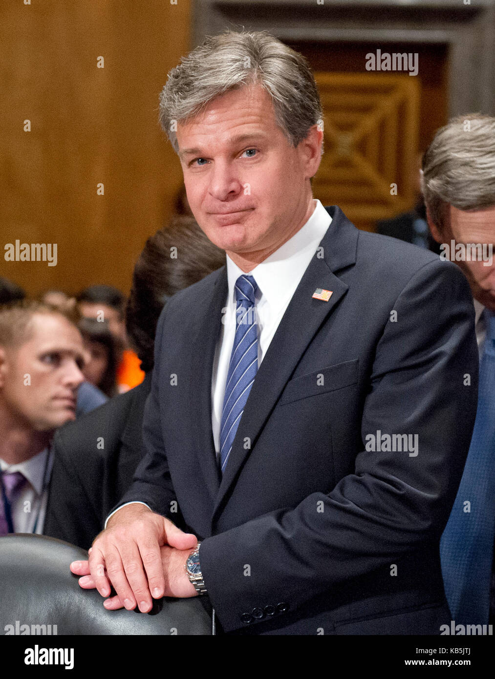 Washington, Us. 27th Sep, 2017. Christopher A. Wray, Director, Federal ...